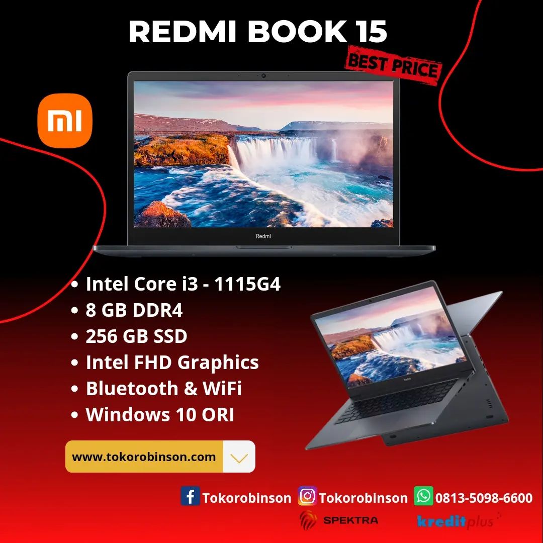 REDMI BOOK 15 i3 – ROBINSON COMPUTER BERAU